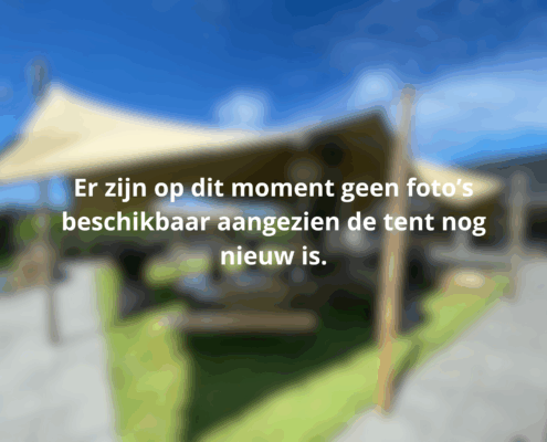 Stretchtent huren 10 x 10 meter - Buitengewoon Tentsupply